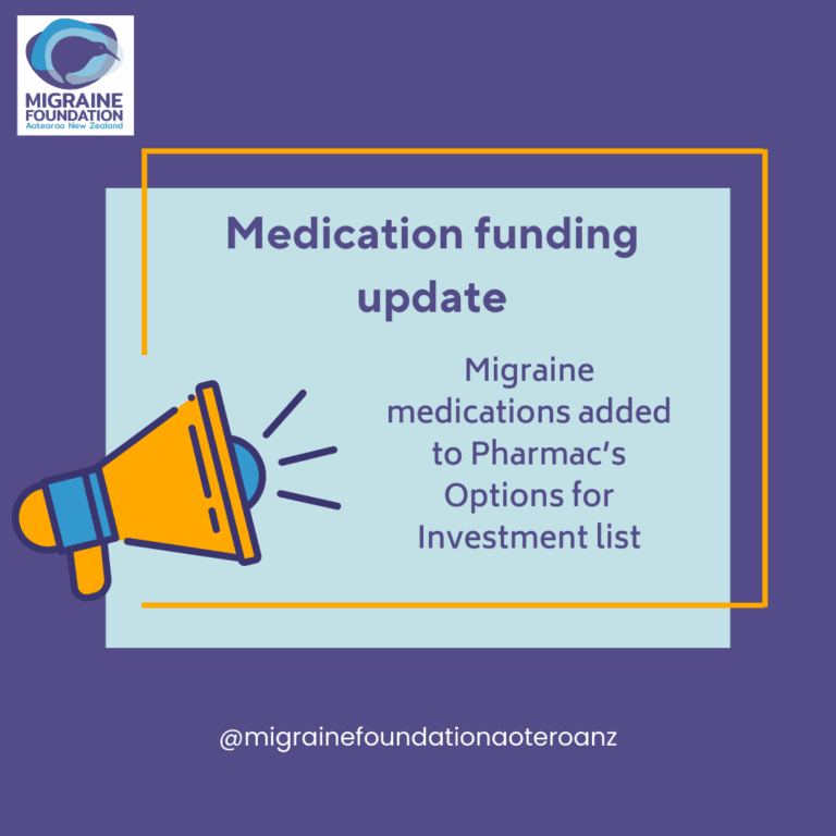 Modern migraine medications added to Pharmac’s Options for Investment ...